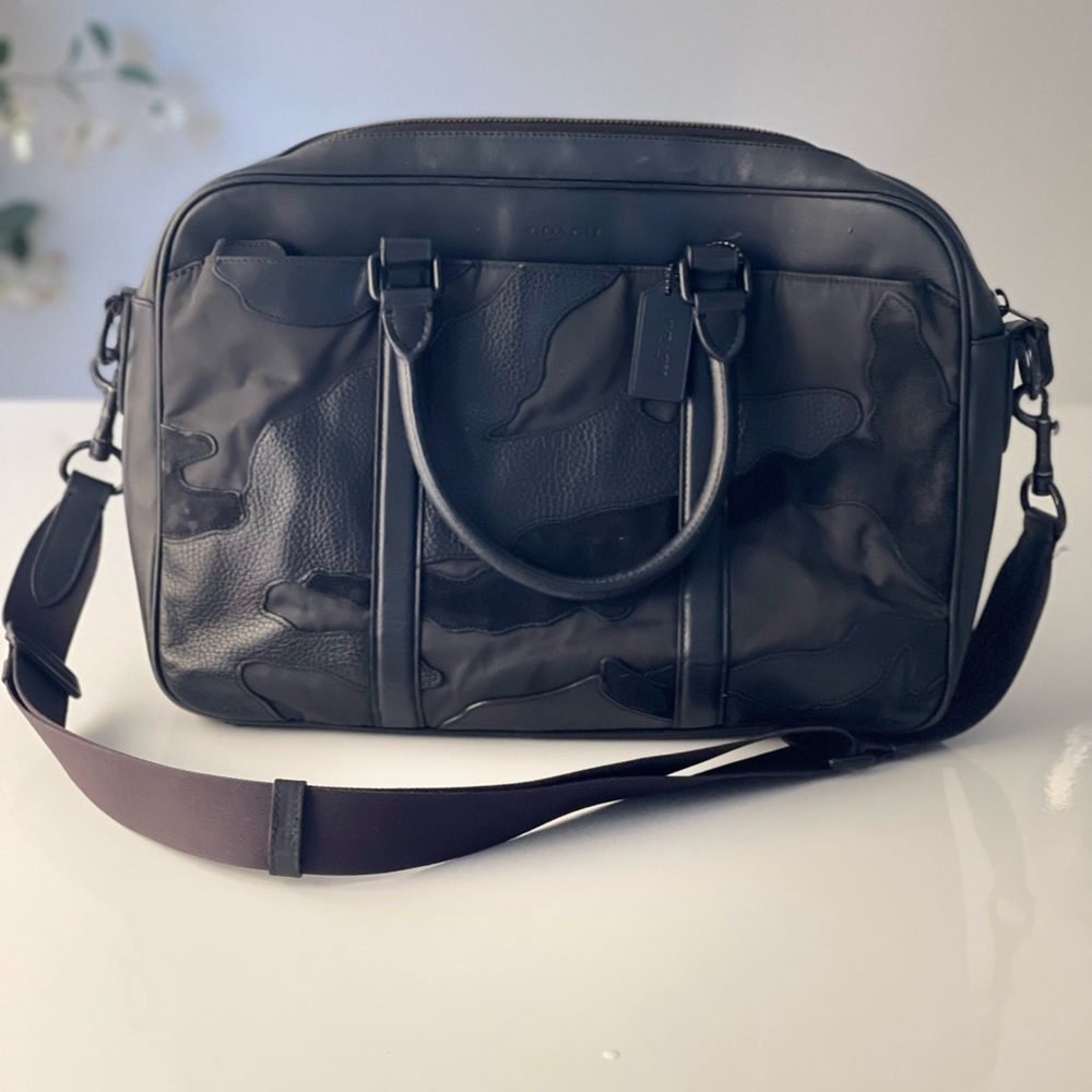 Coach Perry Slim Briefcase Laptop Messenger Bag. Unis… - Gem